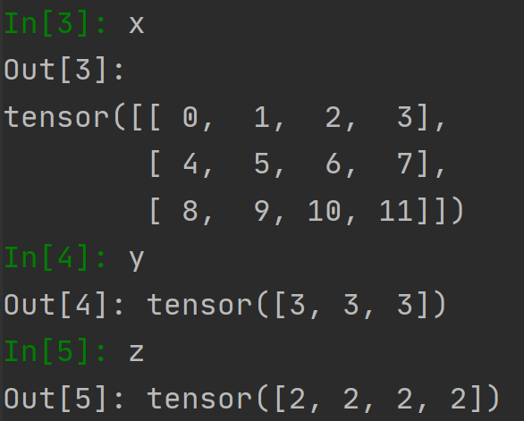 Pytorch入门之张量_runtimeerror: both arguments to matmul need to be -CSDN博客