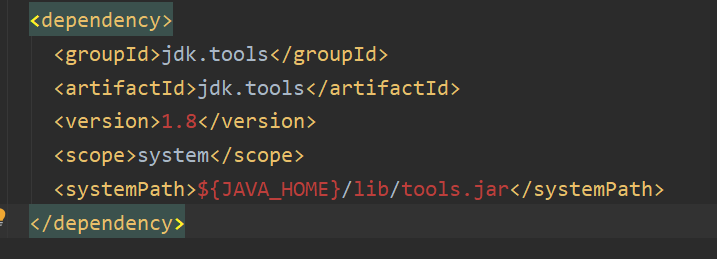 maven ${JAVA_HOME}/lib/tools.jar 报错_${java.home}-CSDN博客