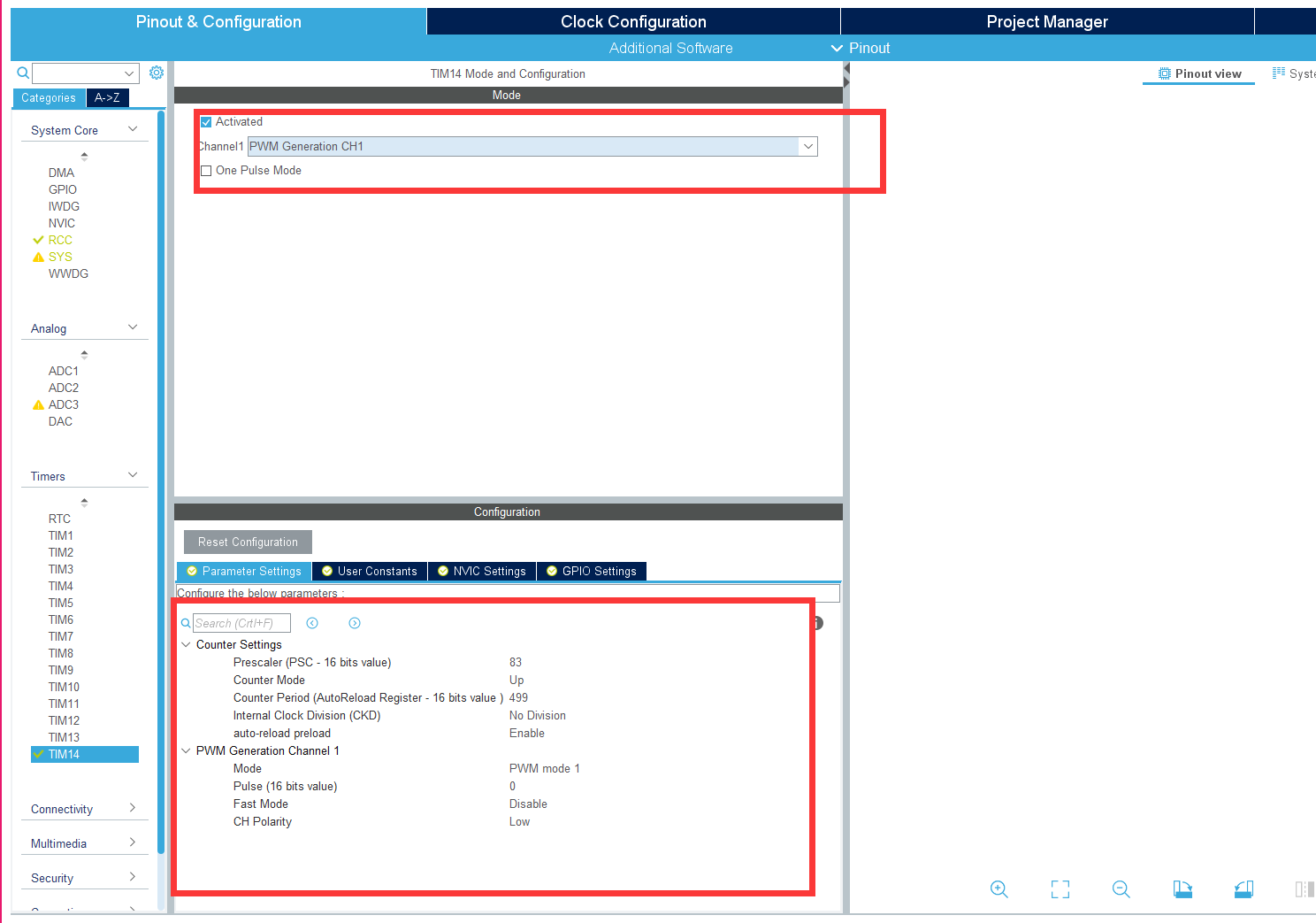 【STM32F4】HAL库 CubeMX(八)--------定时器输出PWM波实验_stm32f4 cubemx pwm-CSDN博客