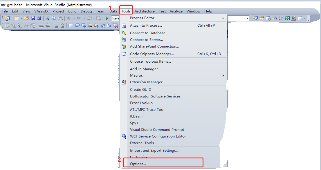 在VS(visual studio)中配置Beyond Compare为比较(Compare)，Merge工具插件使用_vs项目compare ...