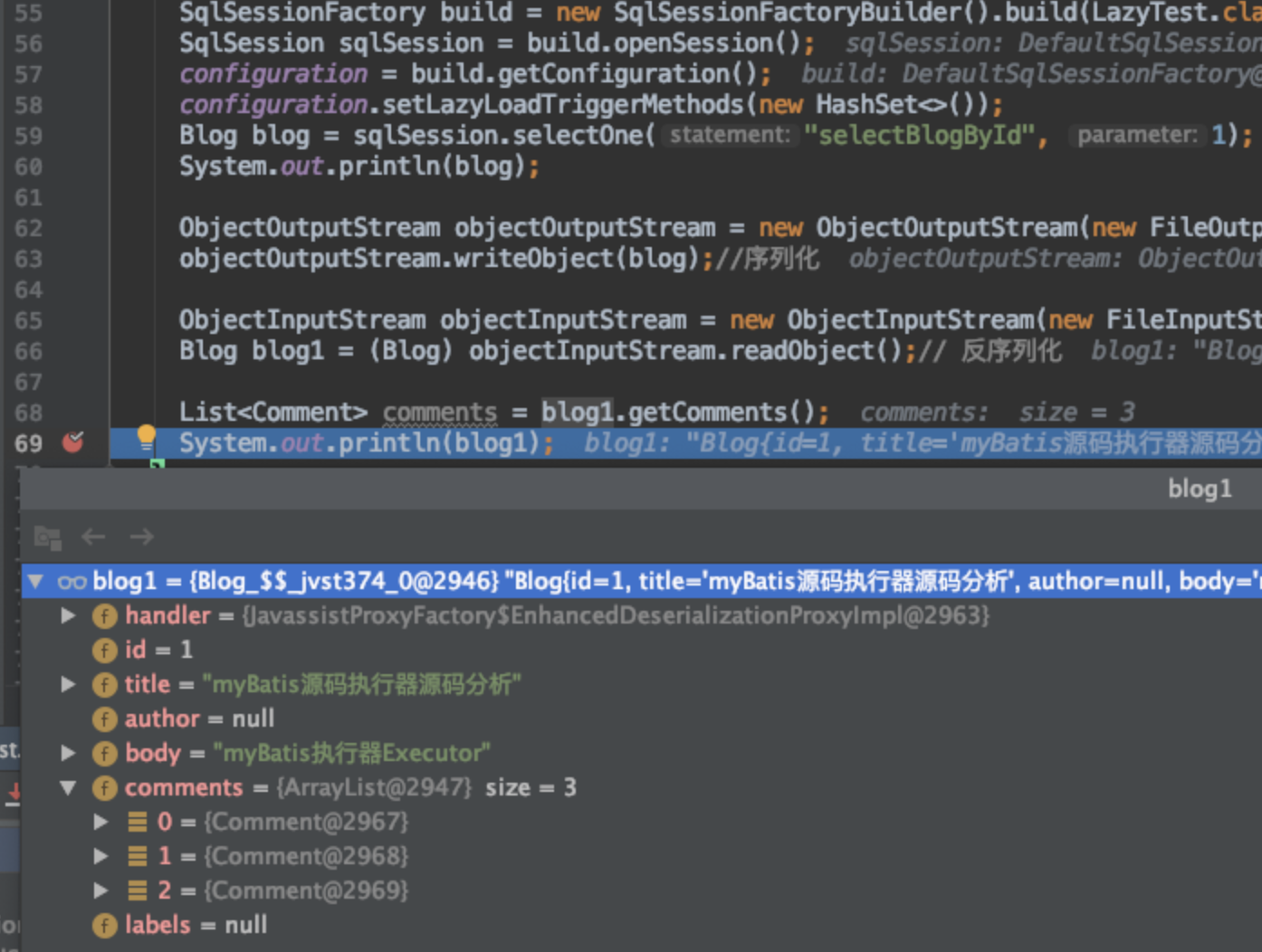 mybatis原理分析(九)---懒加载_mybatis懒加载原理-CSDN博客