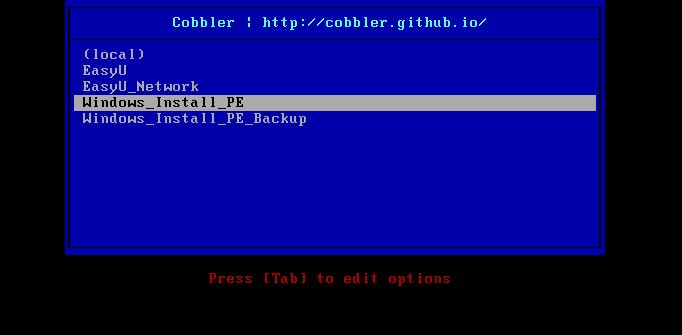 Centos7 使用cobbler搭建PXE网络装机服务器安装Centos、Windows、PE、自定义wim镜像_easy image x2 v2.19-CSDN博客