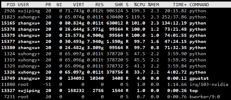 深度学习训练已经停止(强行中断)了，可GPU内存还在占用着，如何解决？_python模型训练结束为什么gpu的内存还显示被占用-CSDN博客