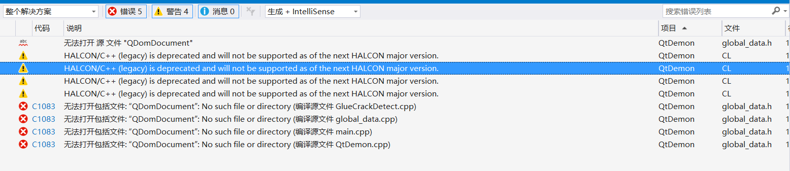 【QT、C++】VS2015+QT编译时出现 无法打开源文件“QDomDocument”_无法打开qdomdocument-CSDN博客