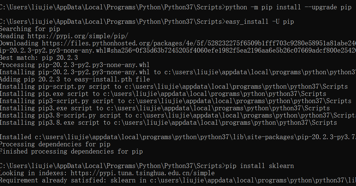 解决使用pip命令安装第三方库时版本过低报错 Warning You Are Using Pip Version 19 2 3 However Csdn博客
