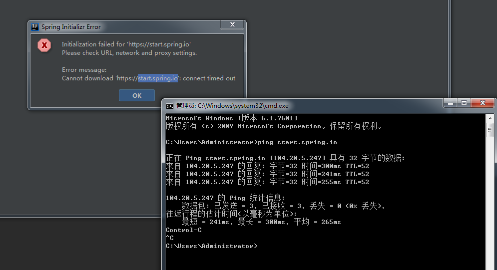 idea 在创建Springboot项目时，一直报start.spring.io‘: connect timed out_timeout start.spring.io-CSDN博客