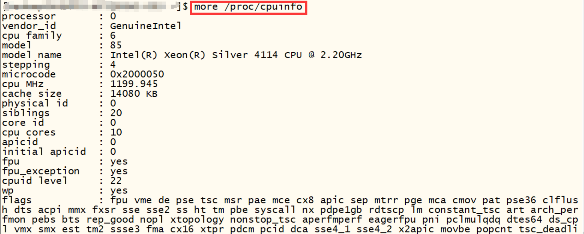 cpuinfo和lscpu查看CPU相关的信息-CSDN博客