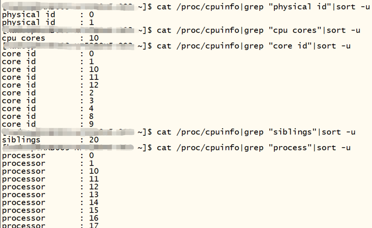 cpuinfo和lscpu查看CPU相关的信息-CSDN博客