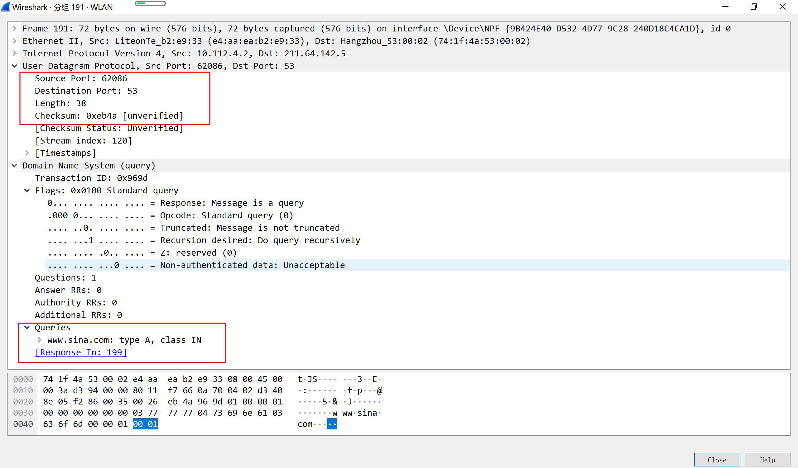 Wireshark parses TCP three-way handshake and UDP protocol - Programmer Sought