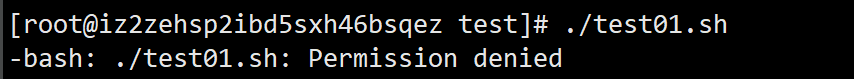 运行shell脚本报错:permission Deniedshell Permission Denied Csdn博客eoi 6546