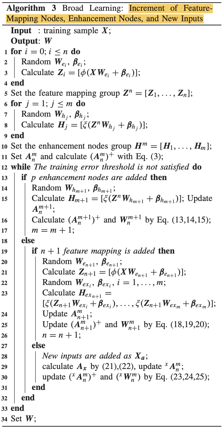 读书笔记-增量学习-Broad Learning System: An Effective and Efficient Incremental Learning System-CSDN博客