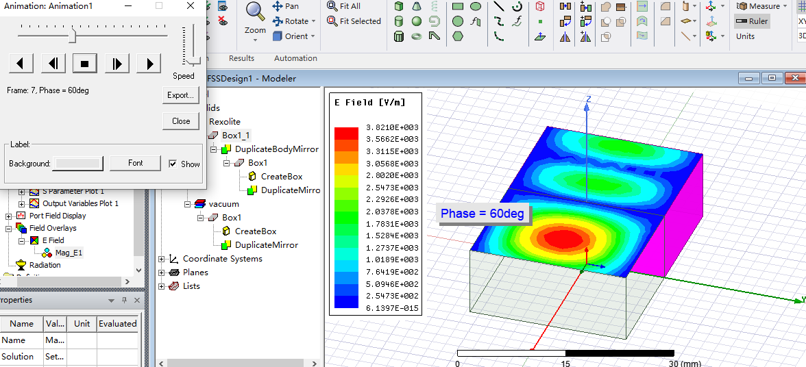 HFSS入门学习（三）_hfss传输功率公式-CSDN博客