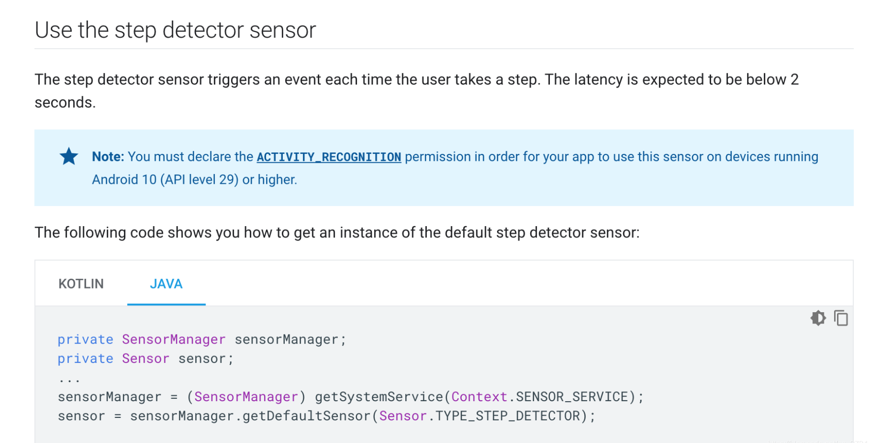 Android实现计步器功能，适配Android10，隔天步数清零，查看历史运动纪录_附源码_android 计步器-CSDN博客