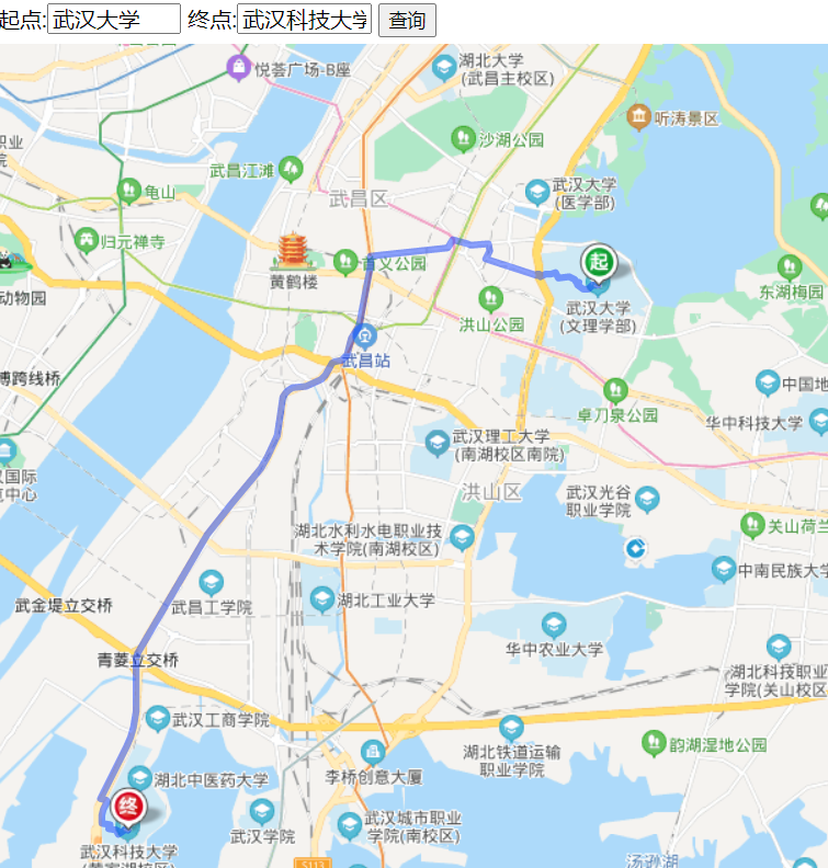调用百度地图进行路线规划vue百度地图自动规划两点之间路线 Csdn博客 