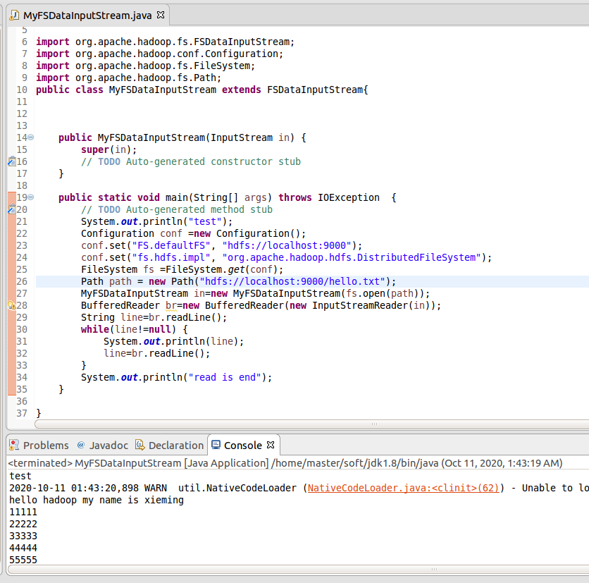 Hadoop 实验二 熟悉常用的hdfs操作 Hadoop Shell命令实现缓存功能即利用 Myfsdatalnputstream”读取若干字节数据时首先查找缓存如 Csdn博客