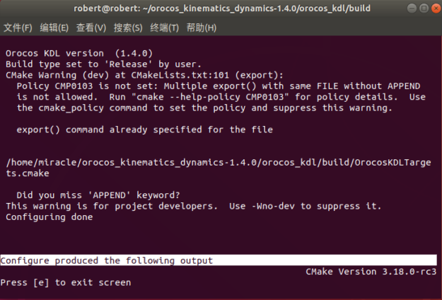 OROCOS之KDL（1）—— Linux环境搭建篇_orocos kdl-CSDN博客