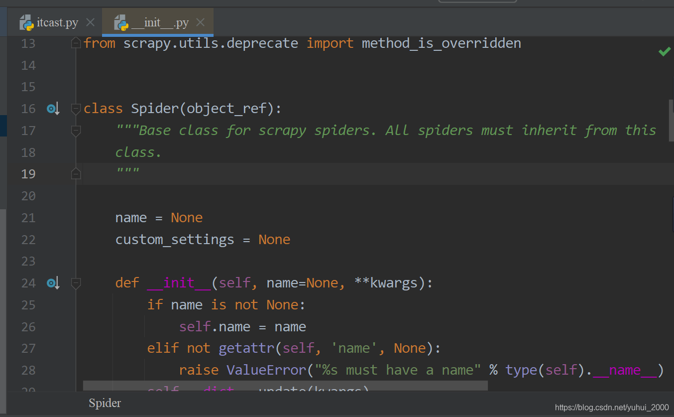 Scrapy Shell的使用 Asyncio Debug Using Selector Selectselector Csdn博客