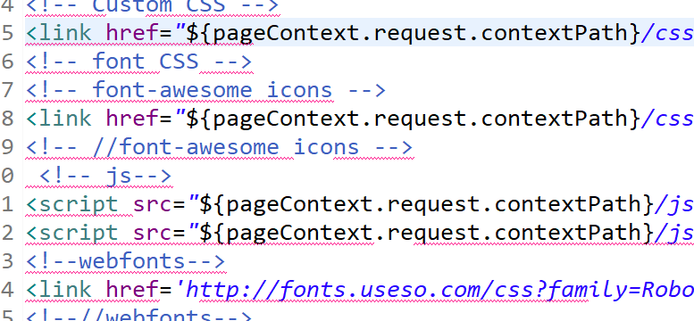 About ${pageContext.request.contextPath} error report in maven web project - Programmer Sought