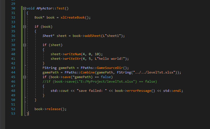 UE4 导入第三方插件libxl，实现Excel读写_ue4libxl-CSDN博客