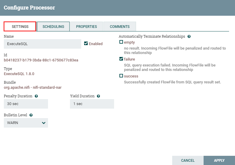 【Apache NIFI Processor】ExecuteSQL_nifi executesql-CSDN博客