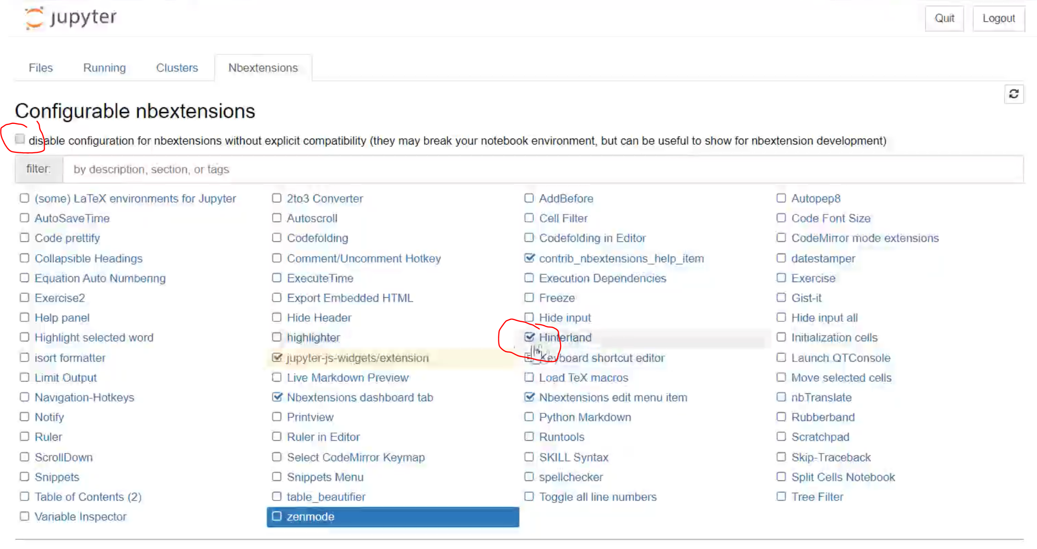 [配置] jupyter notebook 使用记录+提示功能开启_jupyter notebook输入提醒-CSDN博客