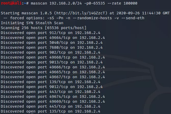 Masscan——端口扫描_masscan扫描端口-CSDN博客