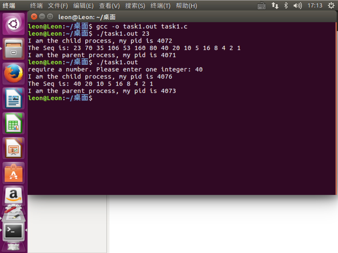 操作系统概念 实验二-进程控制_采用系统调用fork函数实现collatz猜想-CSDN博客