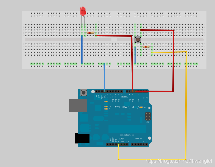 Arduino基础入门篇（按键控制LED）_arduino 不同按键 控制led灯-CSDN博客