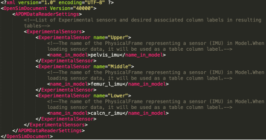 OpenSense -运动学与IMU数据 - 程序员大本营