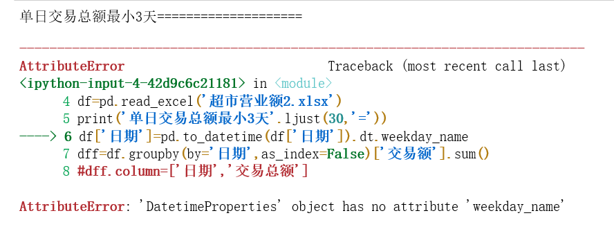 Datetimeindex Object Handling The Dt Attribute Error 