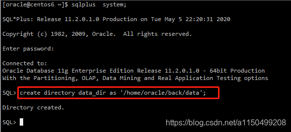 Oracle使用数据泵导入导出数据(expdpimpdp)【图文教程】expdp导出数据 Csdn博客