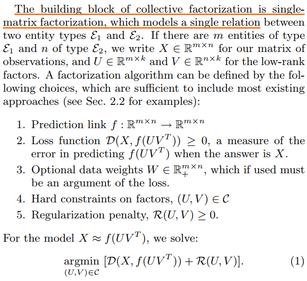 论文阅读笔记：Relational Learning via Collective Matrix Factorization-CSDN博客