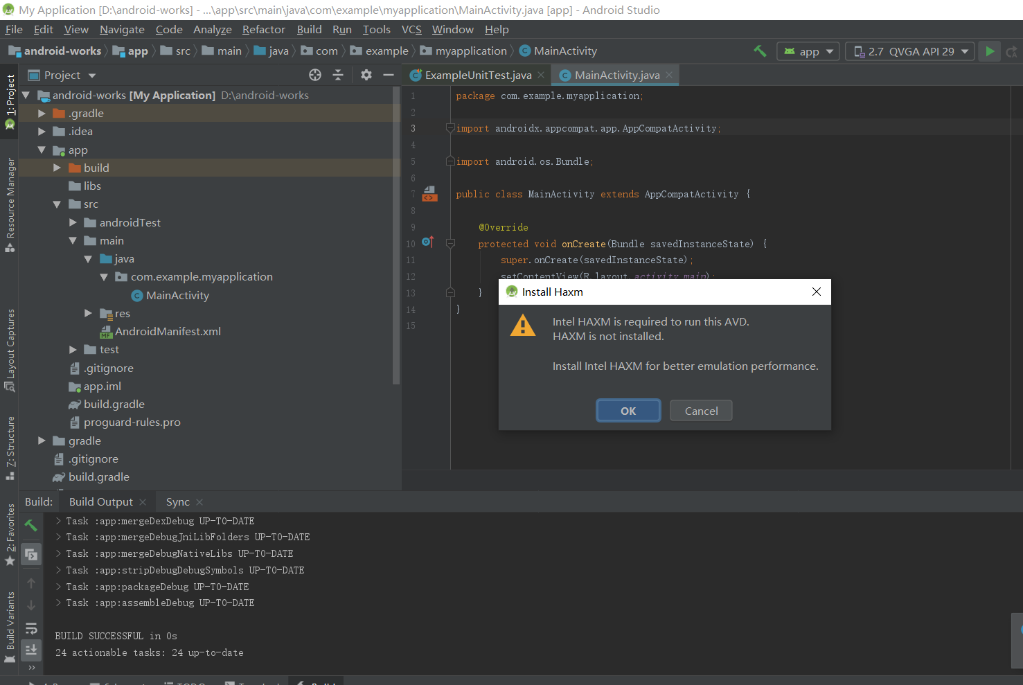 AMD CPU电脑安装Android Studio详细步骤以及无法成功install HAXM的解决办法 - 程序员大本营