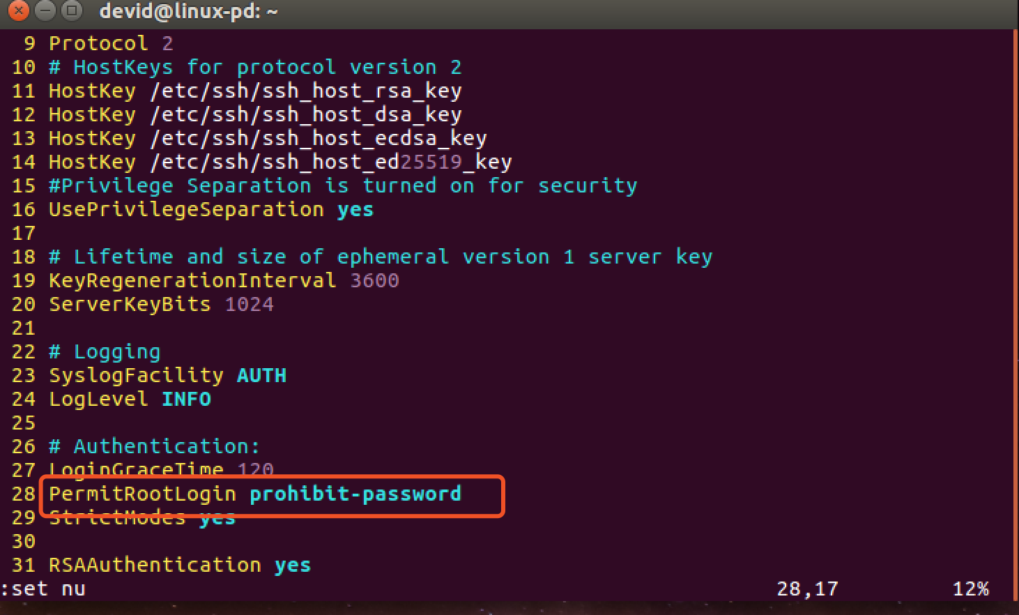 Ubuntu允许root远程登陆方法_permitrootlogin prohibit-password-CSDN博客