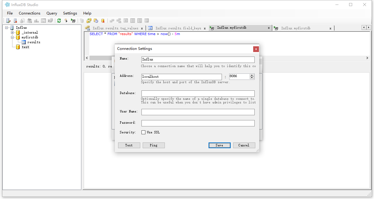 InfluxDB入门系列教程④ InfluxDB Studio可视化数据库管理工具_influxdbstudio-CSDN博客