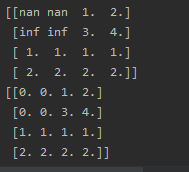 Numpy将nan、inf替换为每列均值或者0 - 代码先锋网