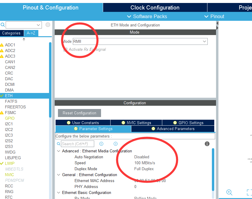 CubeMX初始化正点原子STM32F407 LAN8720A调通LWIP_cubemx stm32f407 lwip开启调试-CSDN博客