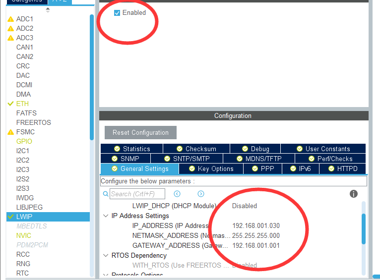 CubeMX初始化正点原子STM32F407 LAN8720A调通LWIP_cubemx stm32f407 lwip开启调试-CSDN博客