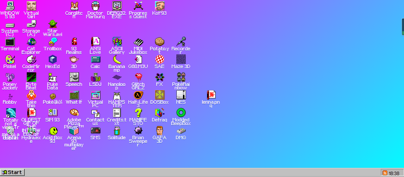 你一定没见过的windows操作系统——windows93_windows93事件细思极恐-CSDN博客