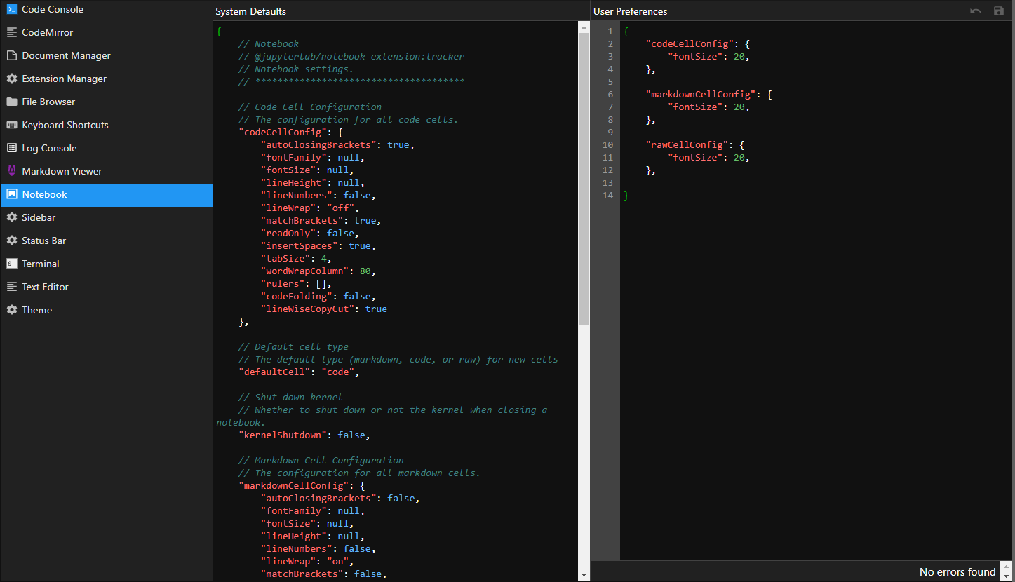 JupyterLab更改字体大小_japyterlab mark正文与标题字体一样大-CSDN博客