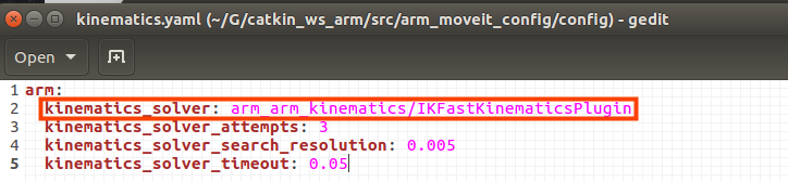 MOVEIT配置IKFast运动学插件-安装注意事项-亲自安装过程介绍-超级详细-亲测_moveit ikfast-CSDN博客