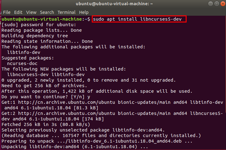 了解第三方库函数——curses-CSDN博客