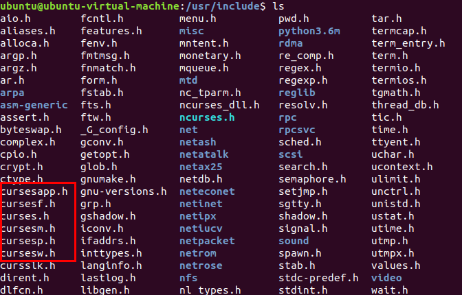 了解第三方库函数——curses-CSDN博客