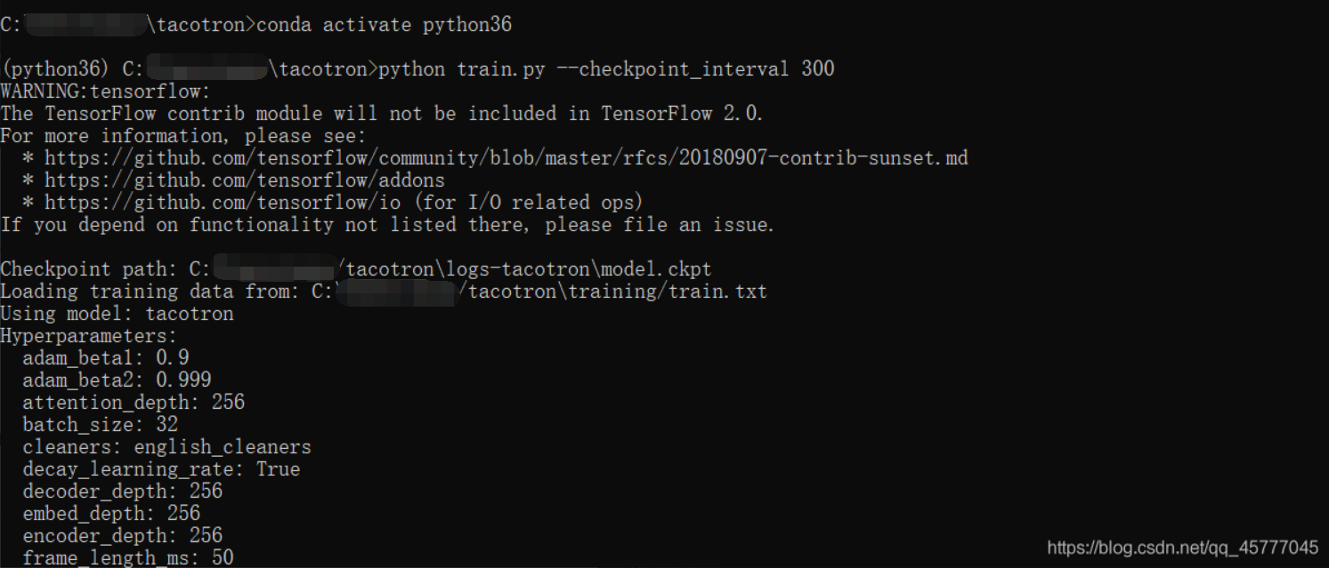 基于Tacotron模型的语音合成——代码实践-CSDN博客