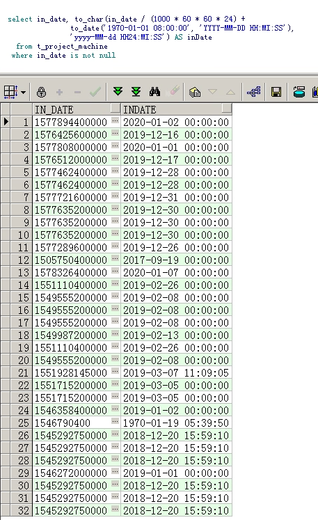 Oracle数据库 Sql语句 毫秒与日期的相互转换oracle数据库sql将毫秒值转换为日期 Csdn博客 