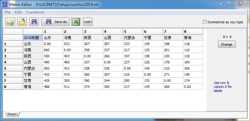 UCINET使用经验分享_ucinet官网-CSDN博客