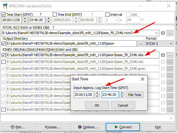 RTKLIB之RTKCONV-CSDN博客