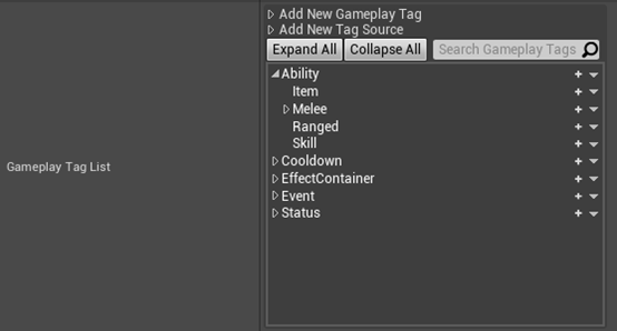 UE4中的GameplayTag：使用层级概念标签来管理对象_张悟基的博客-CSDN博客