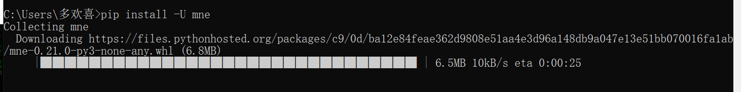 脑机接口基础学习01-MNE-Python详细安装与使用_mne安装-CSDN博客