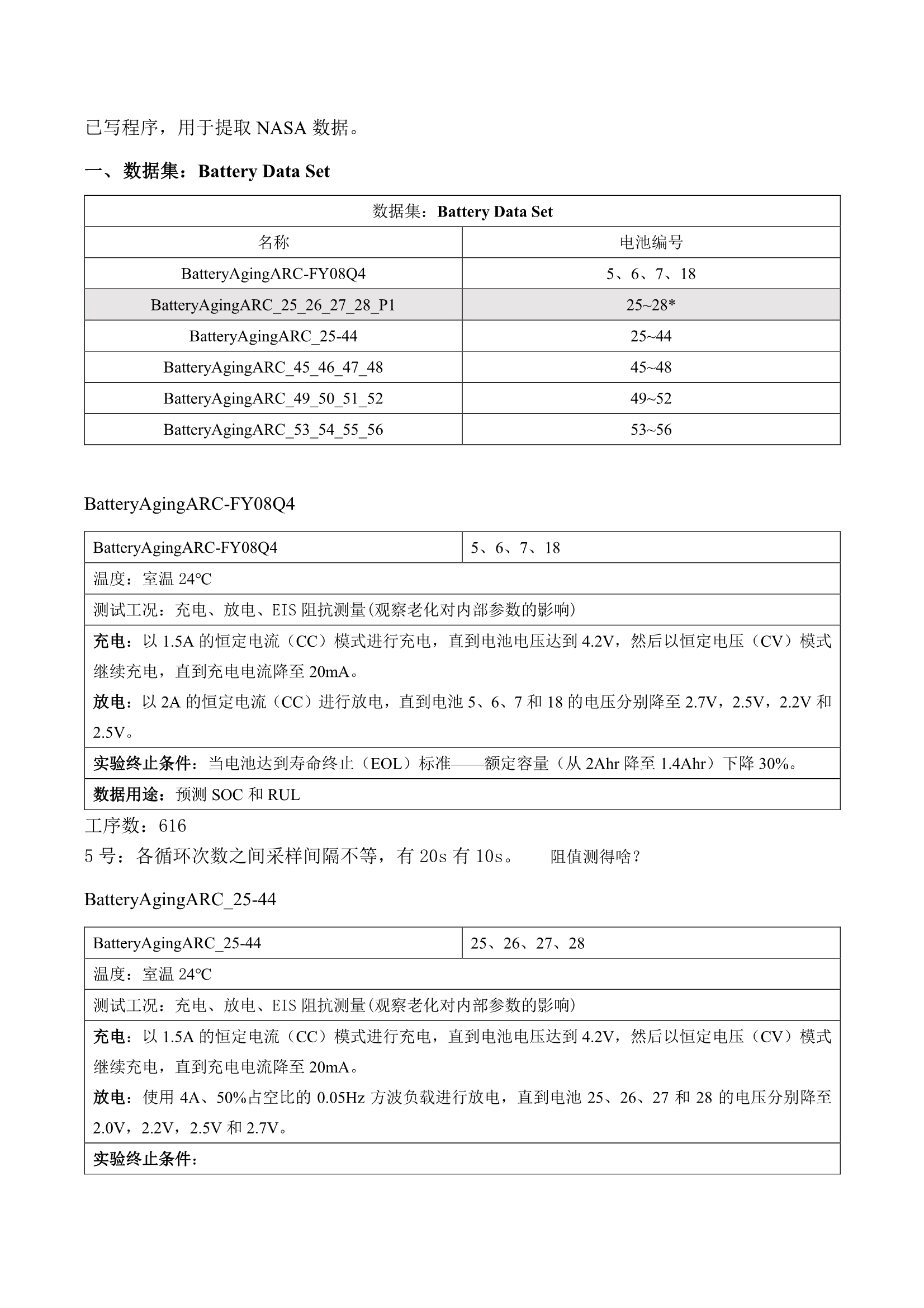 NASA电池数据集内容说明_nasa锂电池数据集简介-CSDN博客
